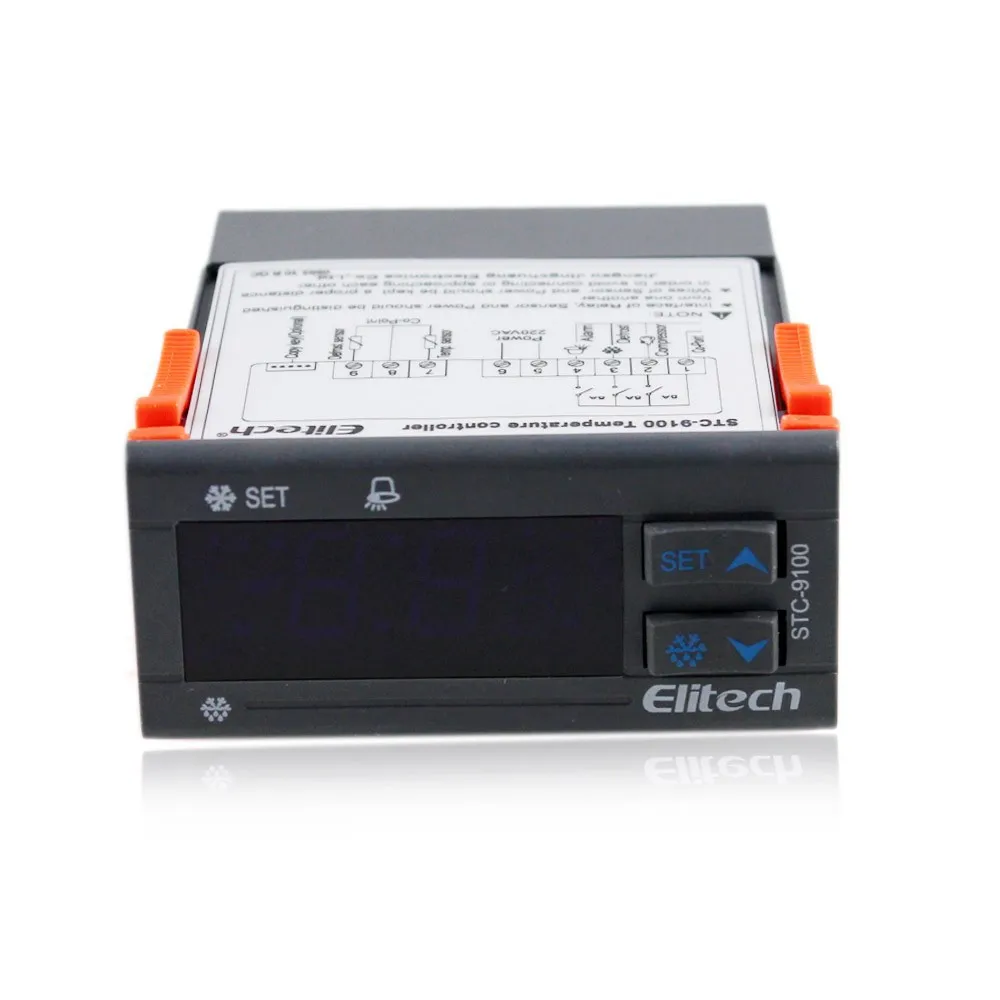 3 Relay Digital Temperature Controller with 2 sensor refrigeration ...
