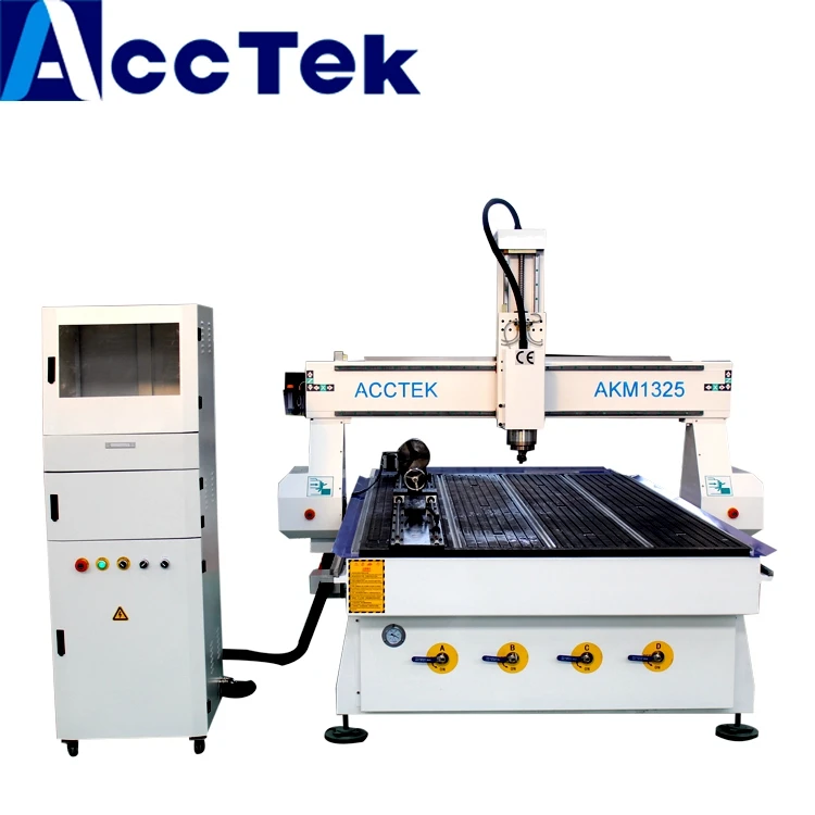 All kinds 1325 CNC ROUTER with 4th AXIS ROTARY 4 axis CNC router ...