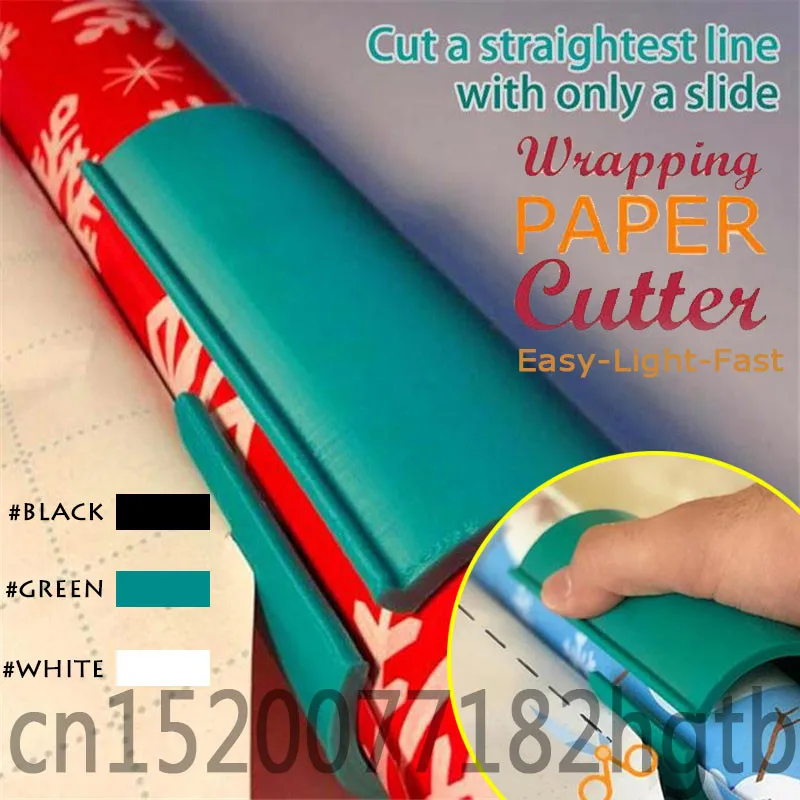 2018 New Sliding Wrapping Paper Cutter Wrapping Paper Roll Cutter Cuts The Prefect Line Every