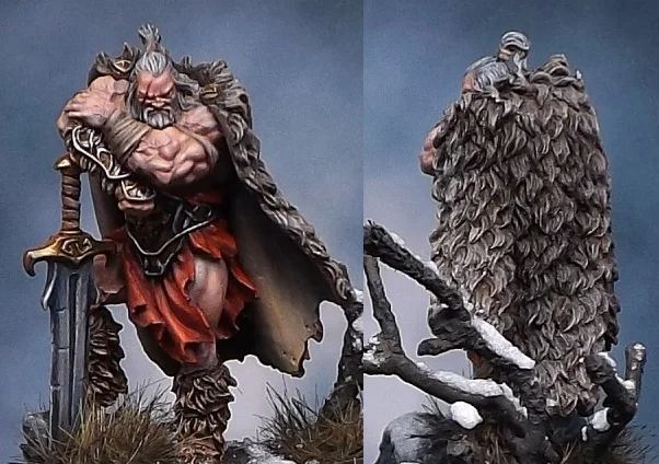 Model Kit Resin Kit Avatars Of War Barbarian Dude Redux The Barbarian ...