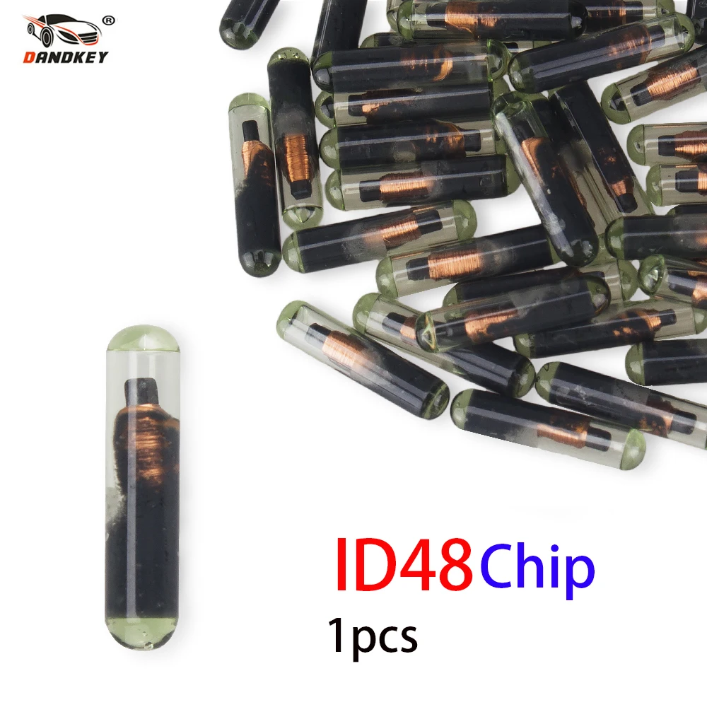 Dandkey 1pcs ID 48 Glass Transponder Chip High Quality Key Transponder ...