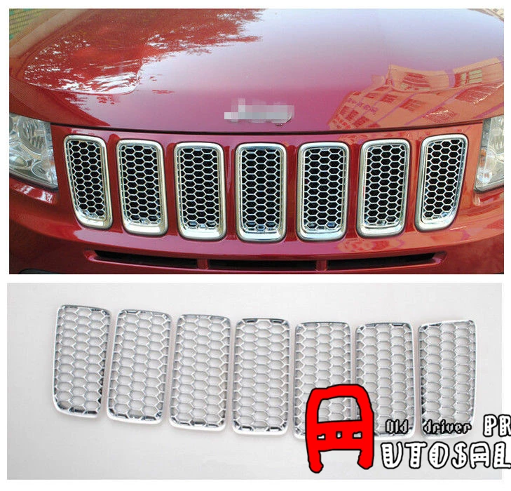 The High Quality For Jeep Compass 2011 2012 2013 2014 2015 ABS Chrome ...
