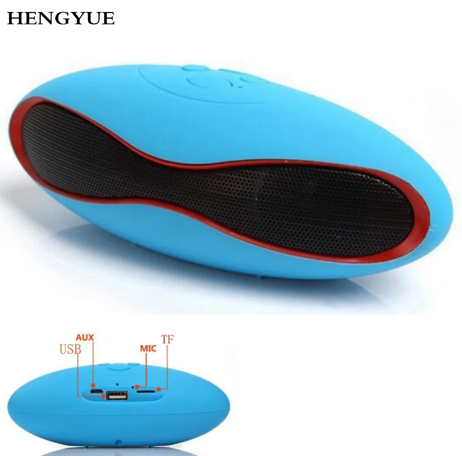 HENGYUE Горячая Mult-функция мини футбол портативный динамик Беспроводные динамики и микрофон с ...