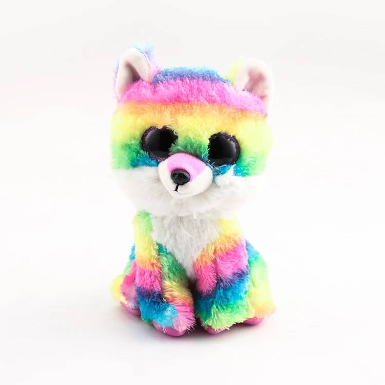 Ty Beanie Boos 6" 15cm Multicolor Foxes Stuffed Plush Animals Toys ...