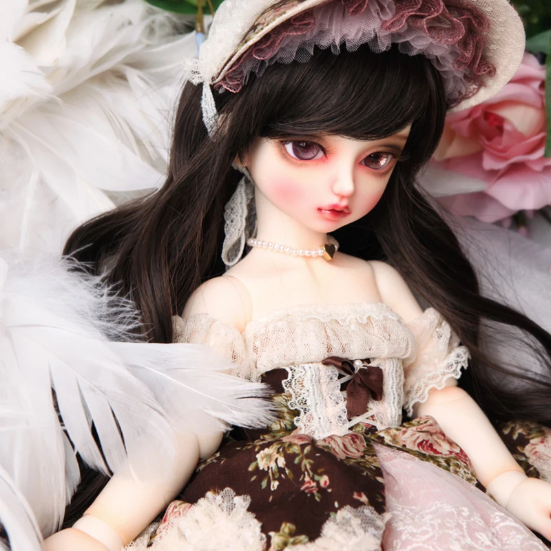 OUENEIFS bjd sd dolls Luts baby Delf Rose 1/4 model girls dolls eyes ...