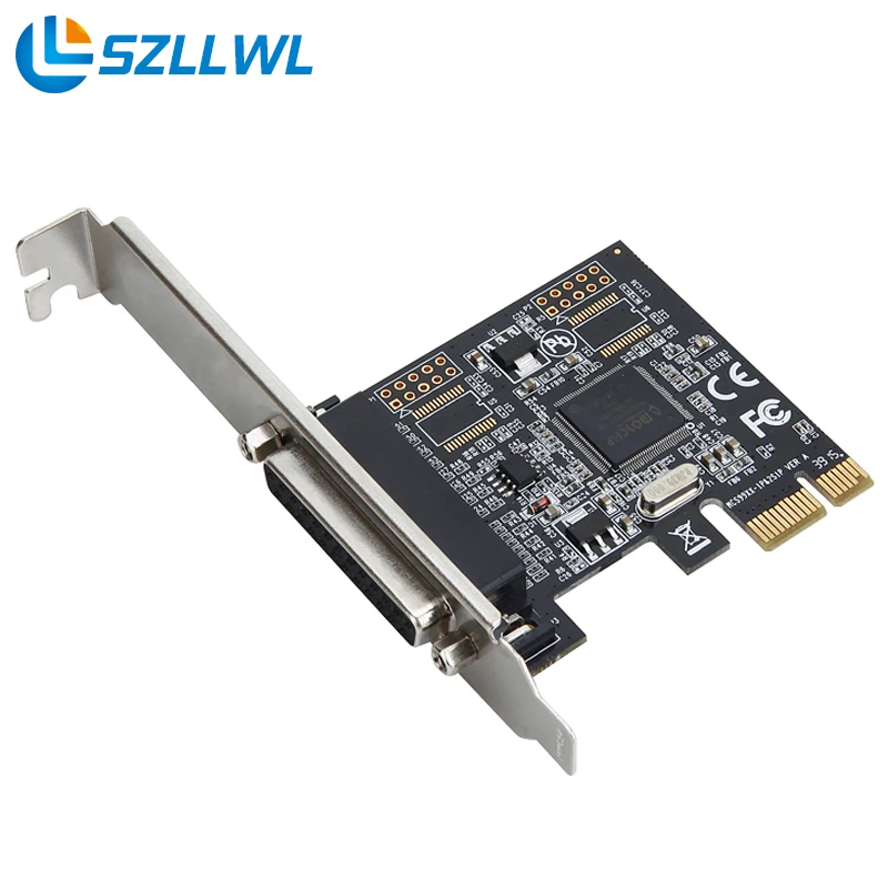 PCI E Parallel Card to 25Pin Printer LPT 1 Port PCI express adapters ...