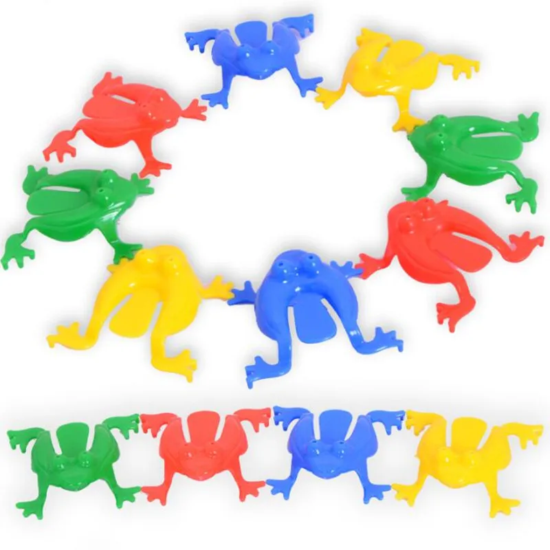 2019 Colorful Jumping Frog Game Toy For Children Kids Girl Boy Gift Bag ...