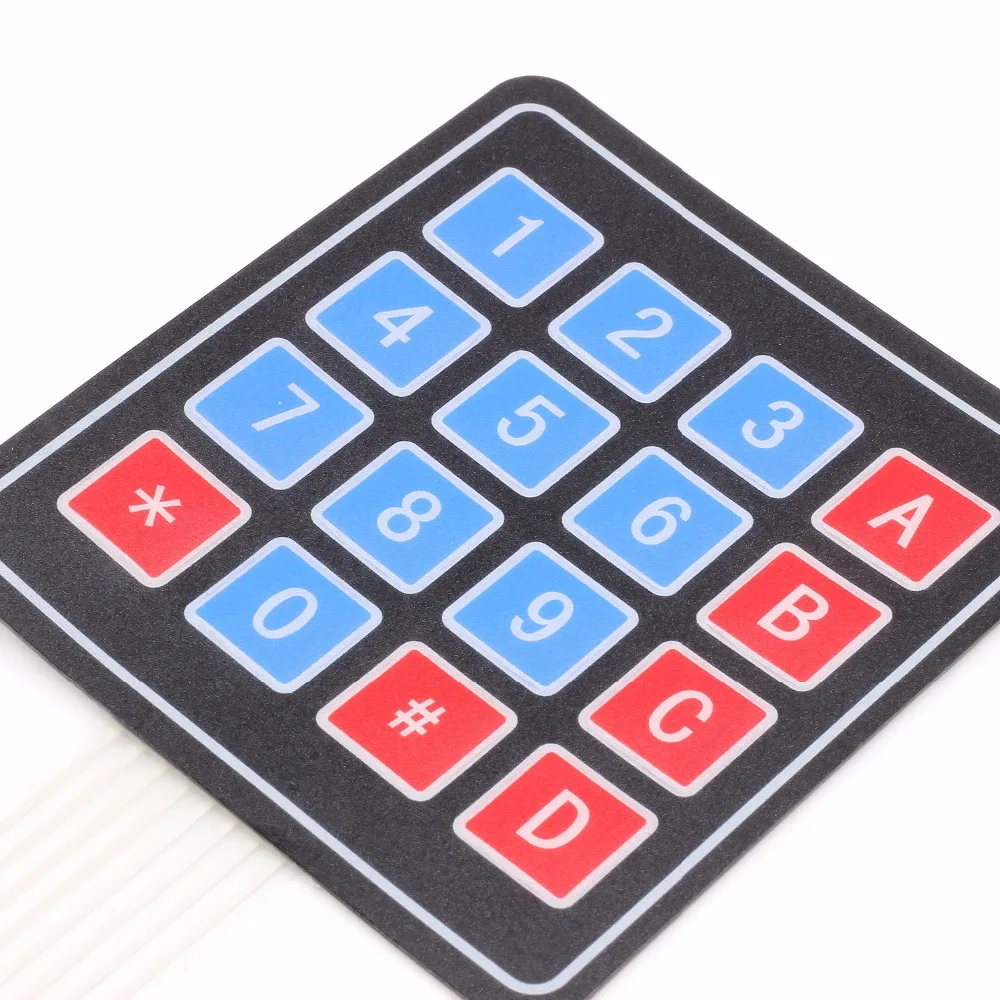 4*4 Matrix Array/Matrix Keyboard 16 Key Membrane Switch Keypad for ...