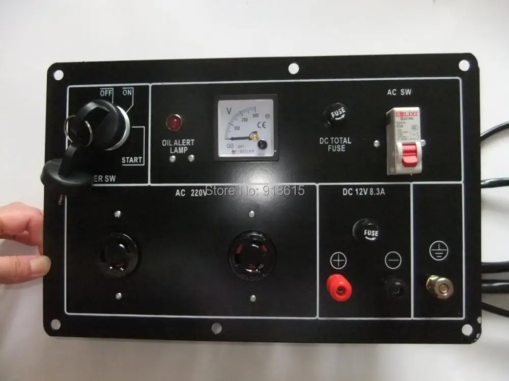 Control panel 5KW diesel generator parts -in Generator Parts ...