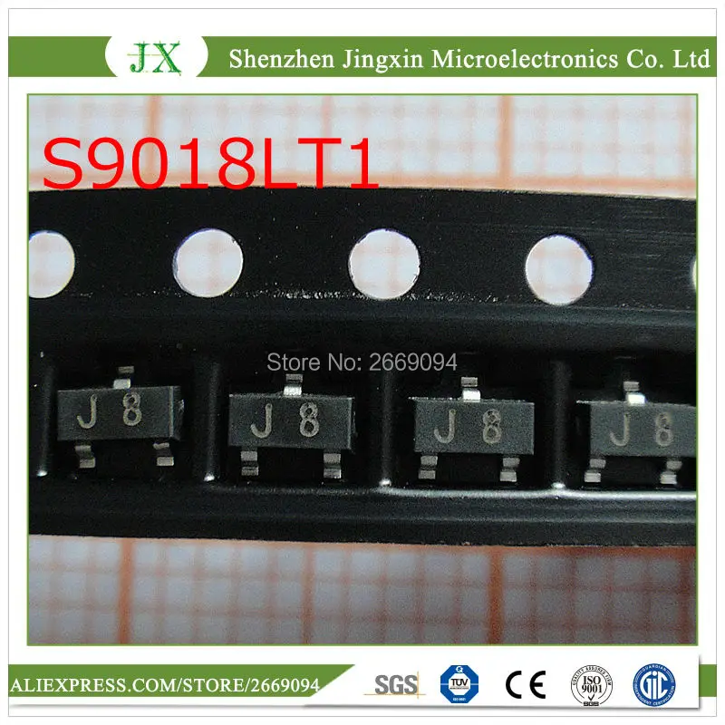 200 Uds S9018 S9018LT1 S9018LT1G SMD J8 SOT 23 transistor nuevo envío gratis|transistor ...