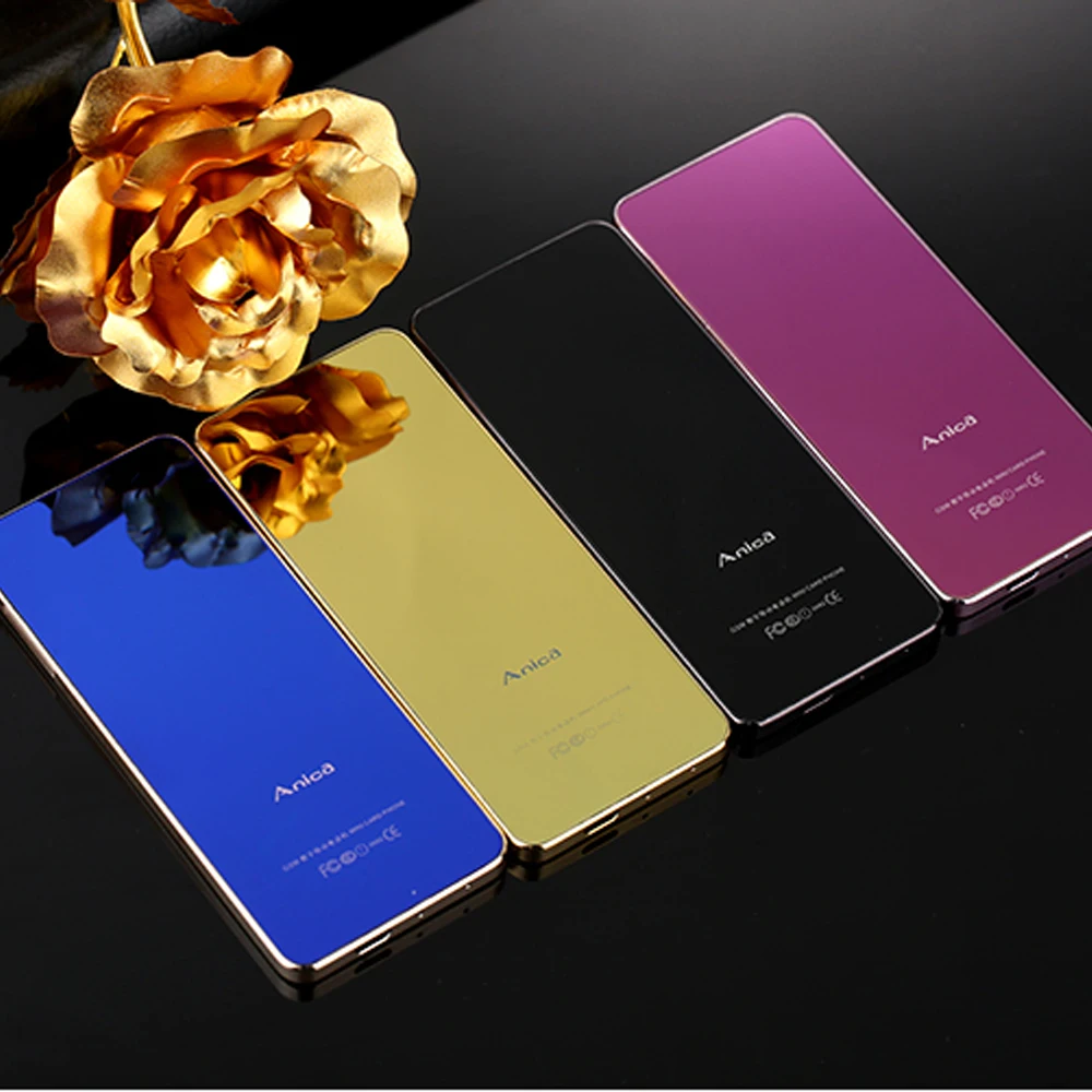 Anica T9 cheap cute Mobile Phones unlocked, 1.54" bezel-less quad Core ...