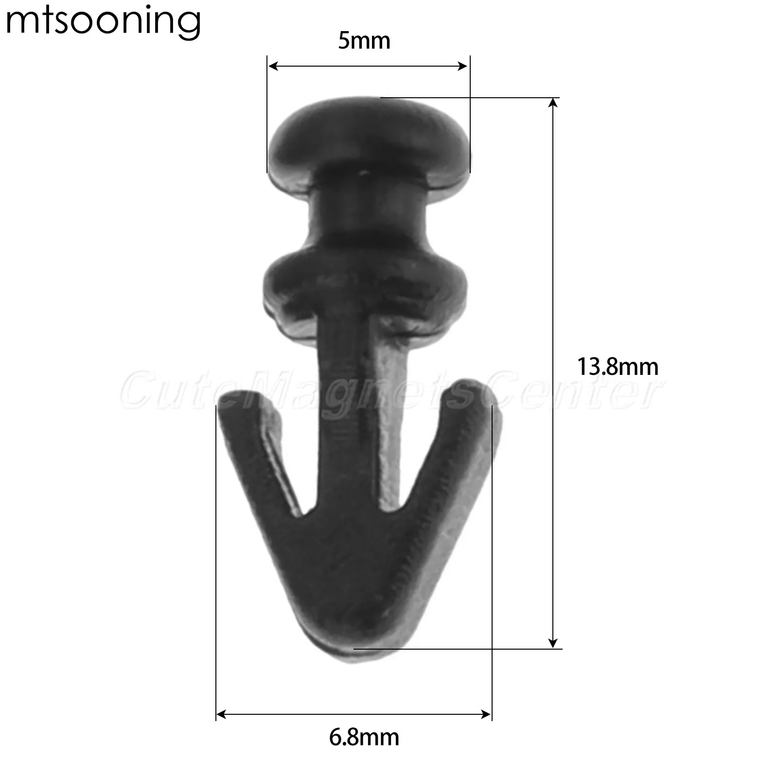 50Pcs-Auto-Door-Window-Sealing-Strip-Clips-Car-Plastic-Fixed-Fasteners ...