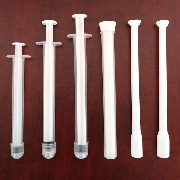 Lot of 10pcs blank vaginal applicator empty for gel cream capsule ...