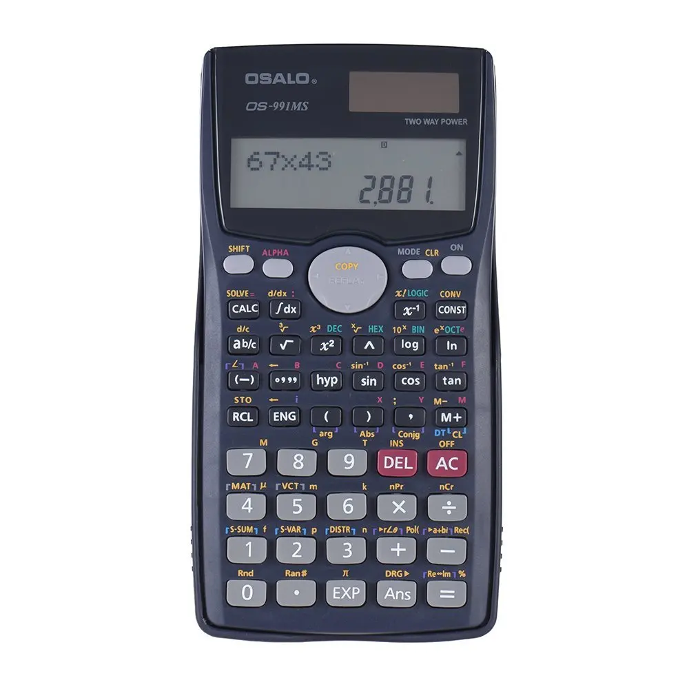 Aliexpress Buy Scientific Calculator 401 Functions Matrix Dot