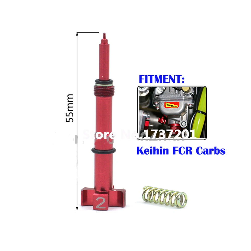 Brand New Adjustable Pilot Fuel Mixture Screw Fit For FCR KEIHIN FCR MX ...