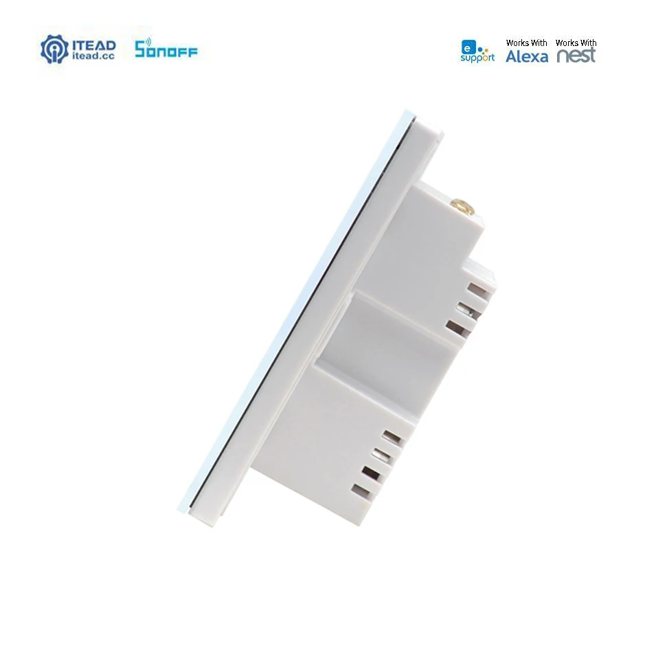 Sonoff T1 3 Gang Smart WiFi Wall Touch RF 86 Type UK Light Switch Smart ...