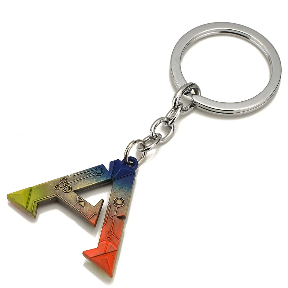 new ark survival evolved keychain game key chain ring keyring men women ...