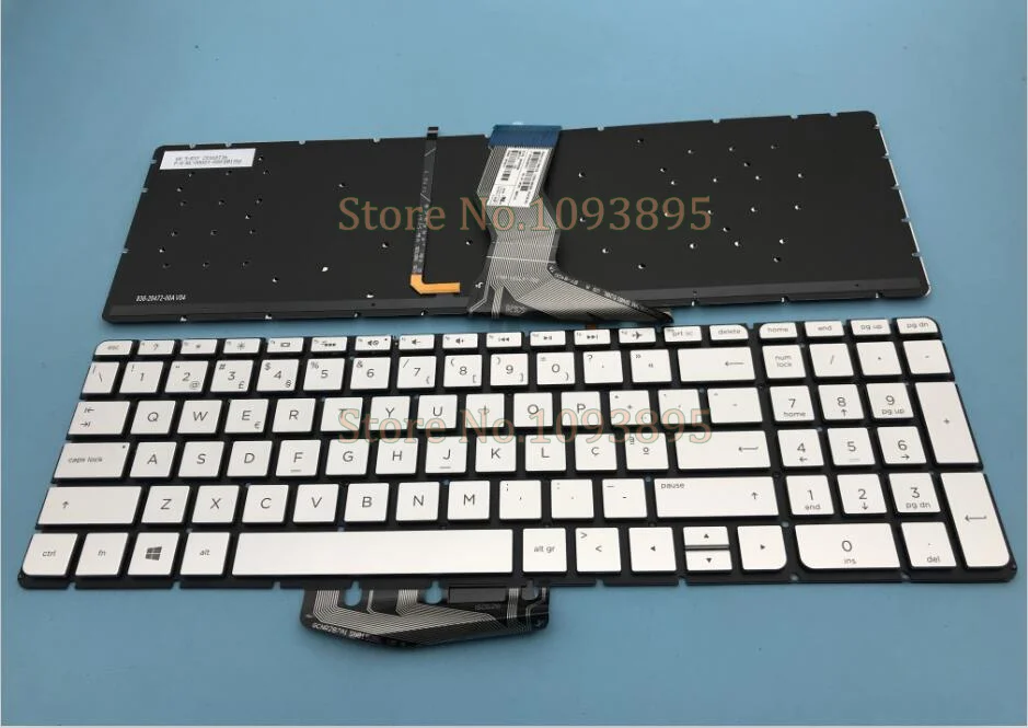 Teclado portugués para portátil HP Pavilion 15 ab 15 ab000 15 ab100, teclado portugués ...