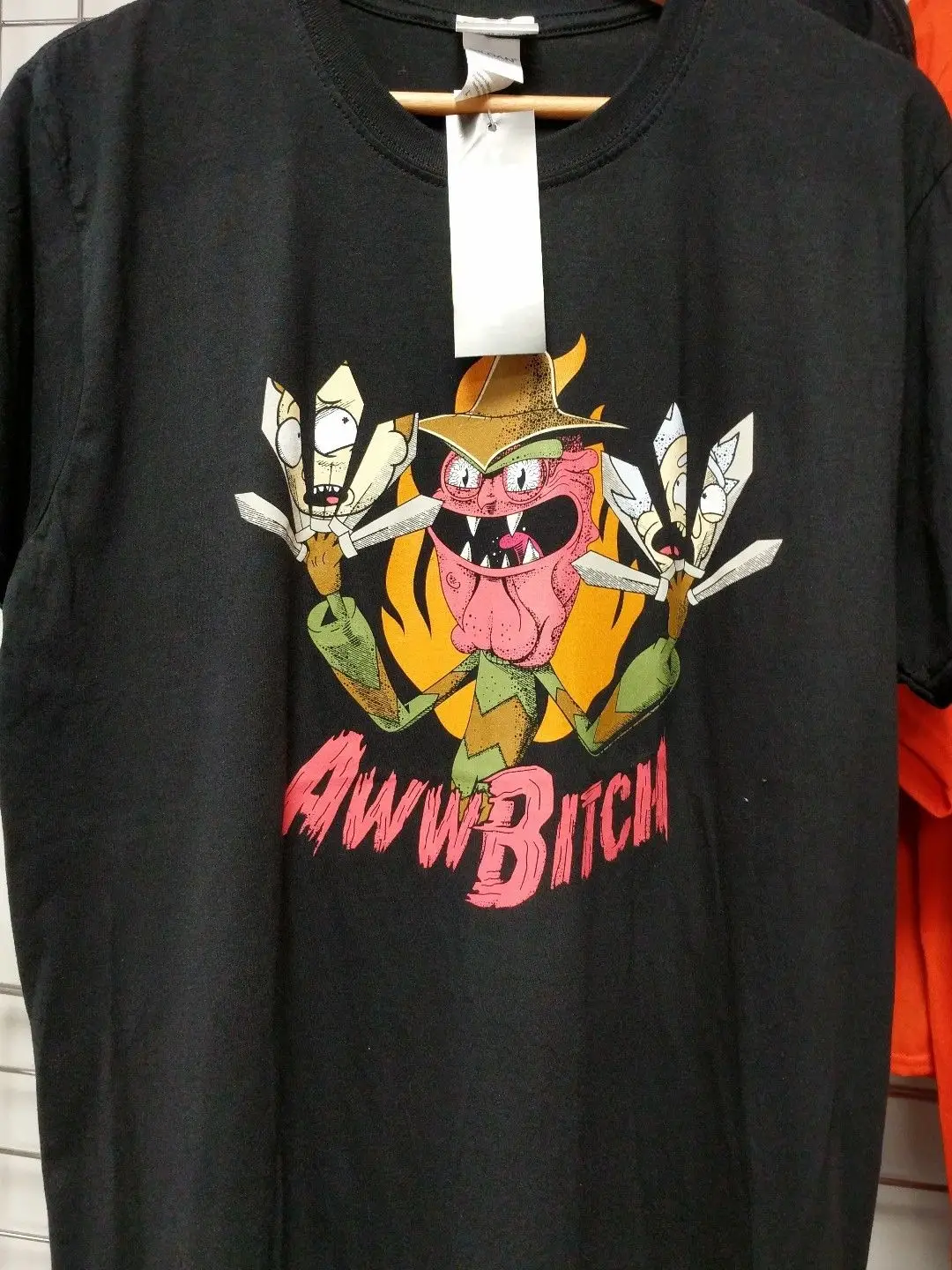 Rick n Morty tshirt scary terry official merch harajuku Summer 2018 ...