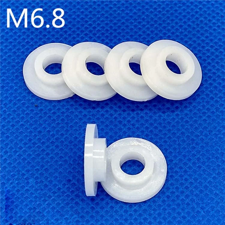 30pcs M6.8 nylon step washers gaskets double-layer gasket washer 6.8mm ...