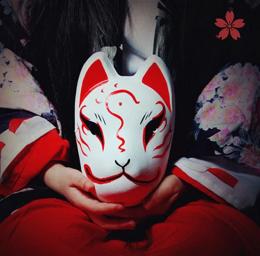 Noh Fox Mask