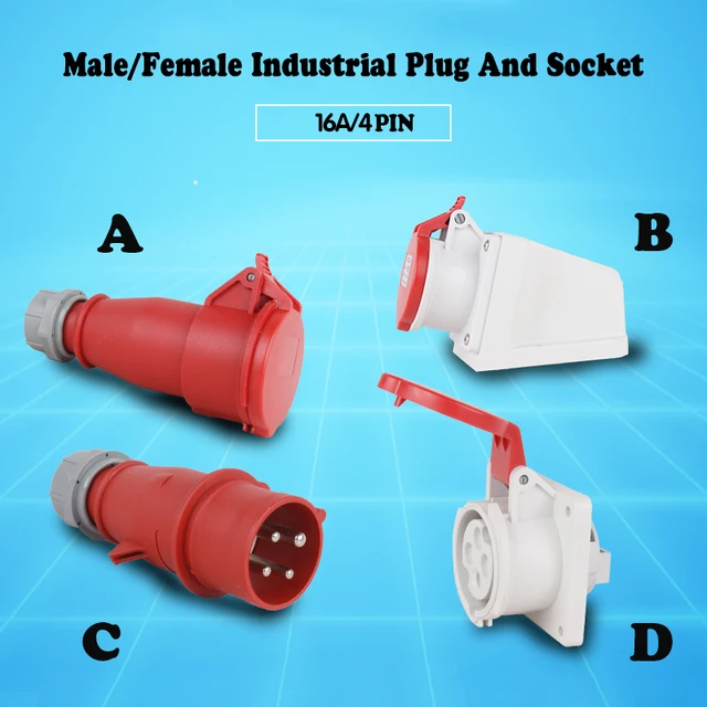 Industrial Plug And Socket