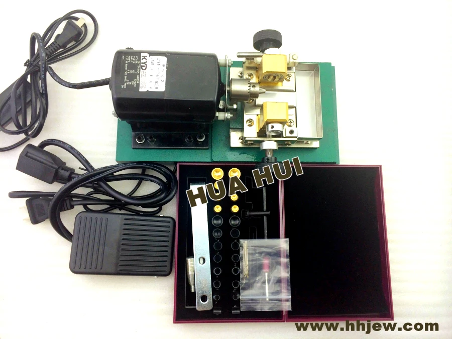 Huahui Jewelry Pearl Drilling Machine/ Pearl Chucks With 7pcs Tungsten ...