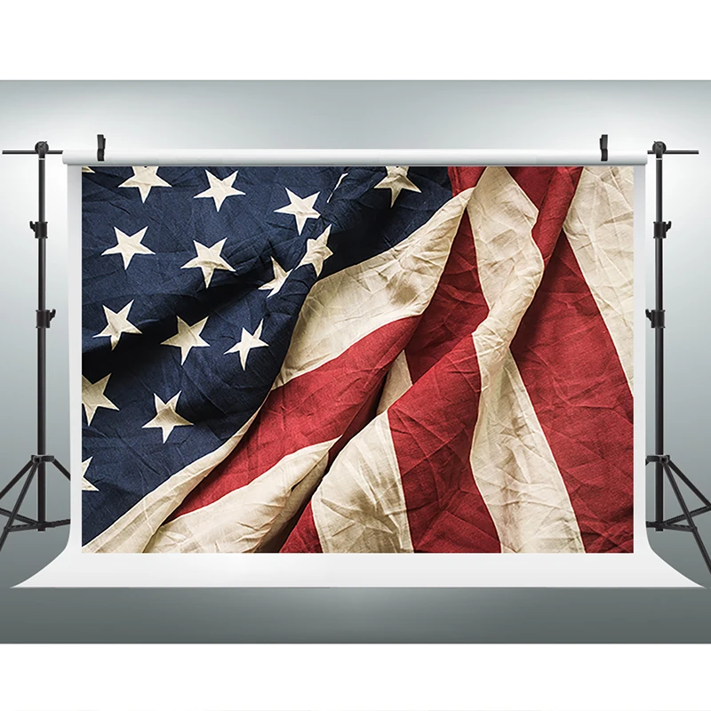 Independence Day Photography Backdrops American Flag Photo Backdrop ...