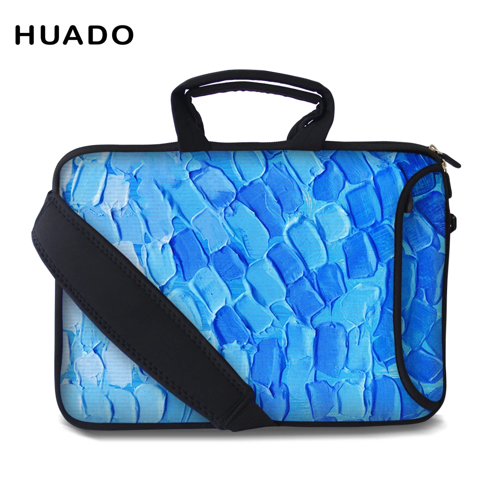 Bolsa de ombro portátil para notebook manga carry caso 11 12 13 14 15 ...
