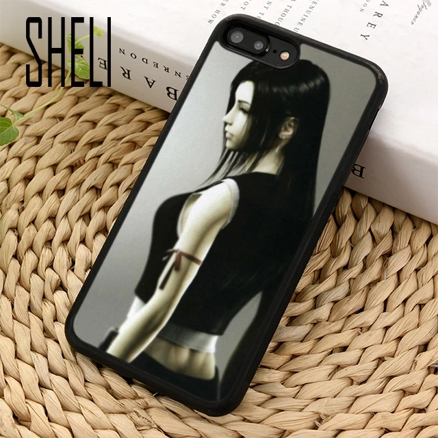 SHELI FINAL FANTASY TIFA YUGIOH Phone Case Cover For iPhone 6 6S 7 8 ...