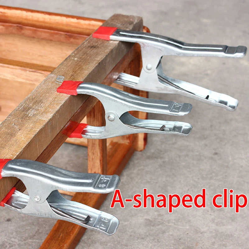 1Pcs Metal Spring Clamp A type Woodworking Jig Adjustable Clip Clamps ...