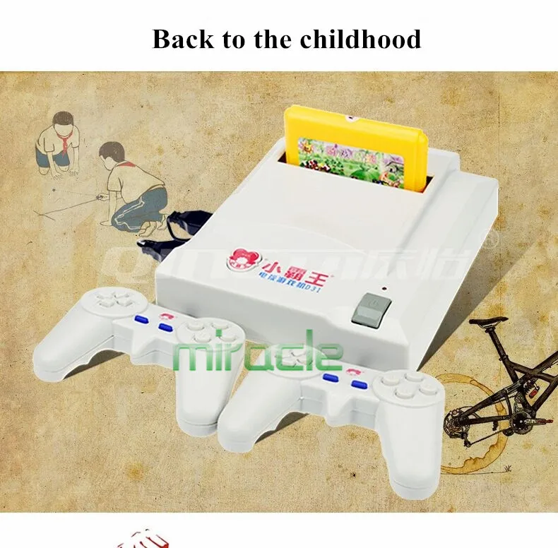Subor D31 TV game console Double handle nostalgic Video Game Consoles ...