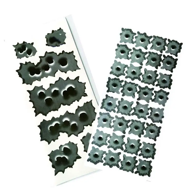 3D Bullet Hole Car Stickers Styling Accessories Motorcycle Sticker ...