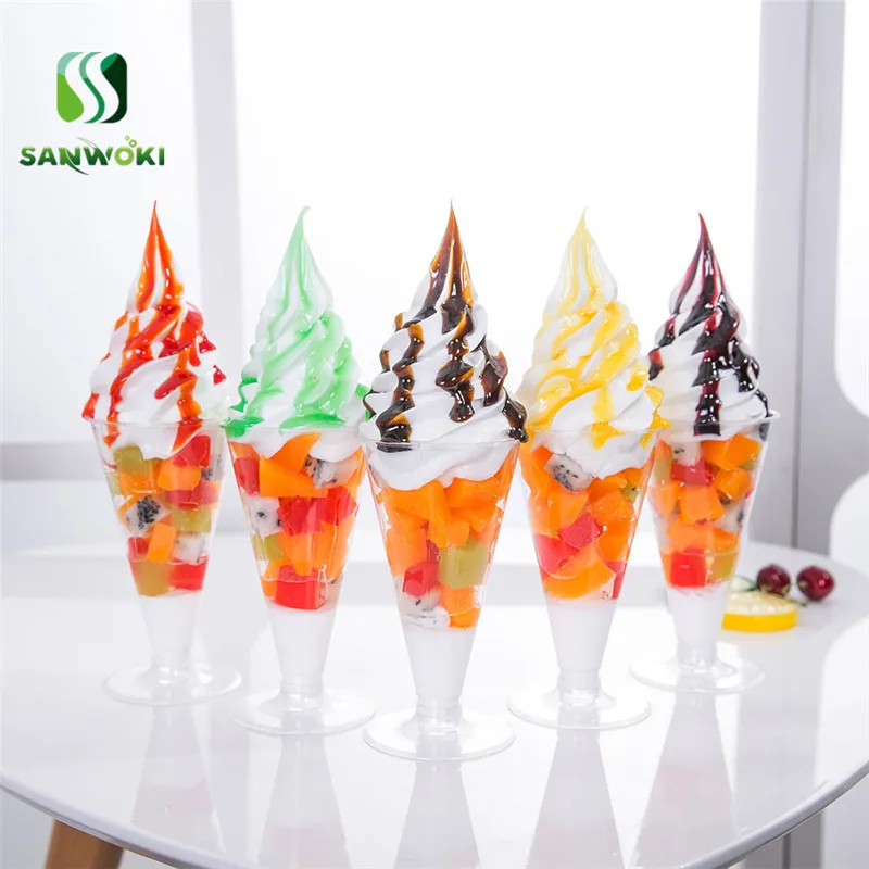 Simulation Sundae Ice Cream Model Fruit Sundae Model Ice Cream Model ...
