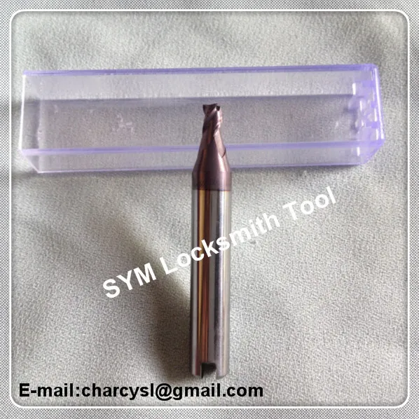 SILCA key machine cutter W129 tubular end mill 3mm replace vertical key ...