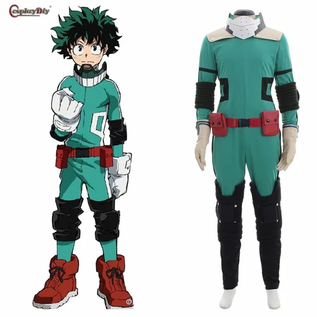 Boku no Hero Akademia Cosplay My Hero Academia Izuku Midoriya Costume ...