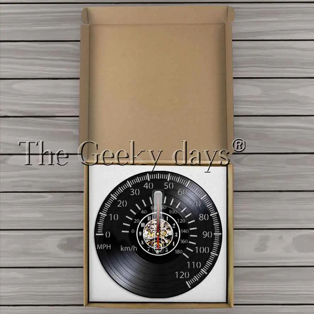 Vintage Cafe Racer Tachometer Wall Art Speedometer Wall Clock ...