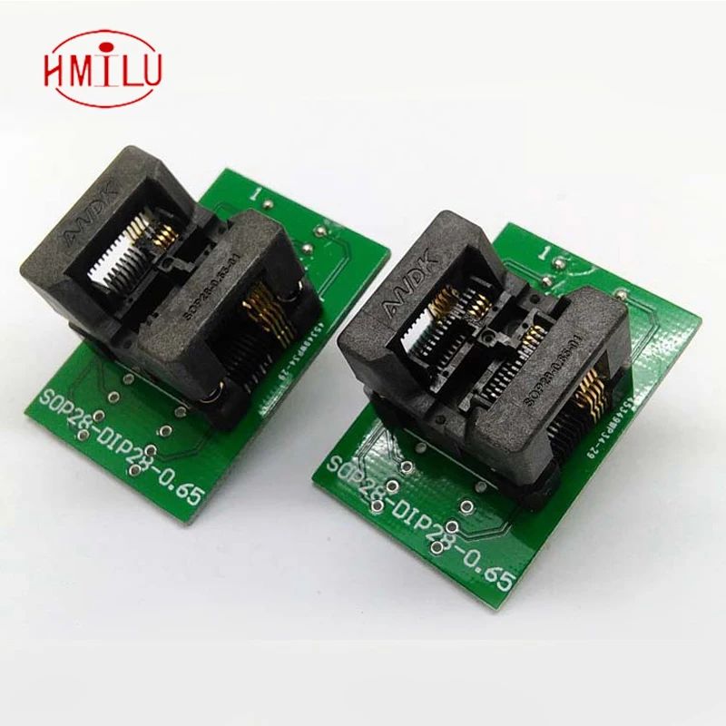 SSOP8 TSSOP8 Pin Pitch 0.65mm Programming Socket Chip IC Test Socket ...