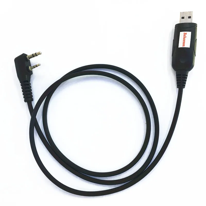USB programming cable K plug 2pins for Kenwood Baofeng Quansheng Wouxun ...