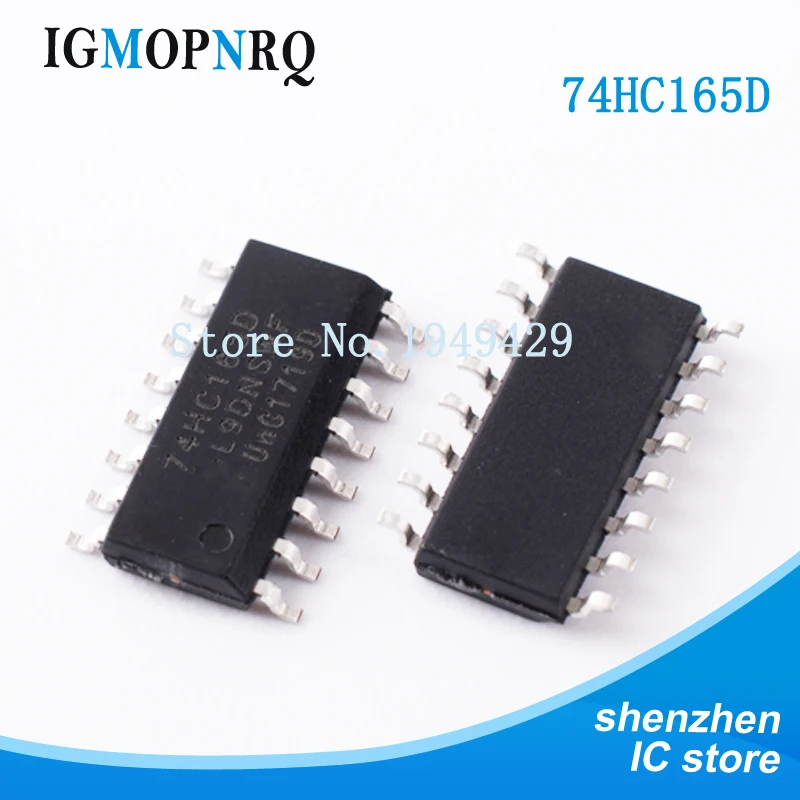 10PCS 74HC165D SOP14 74HC165 SN74HC165DR SN74HC165 Counter shift ...