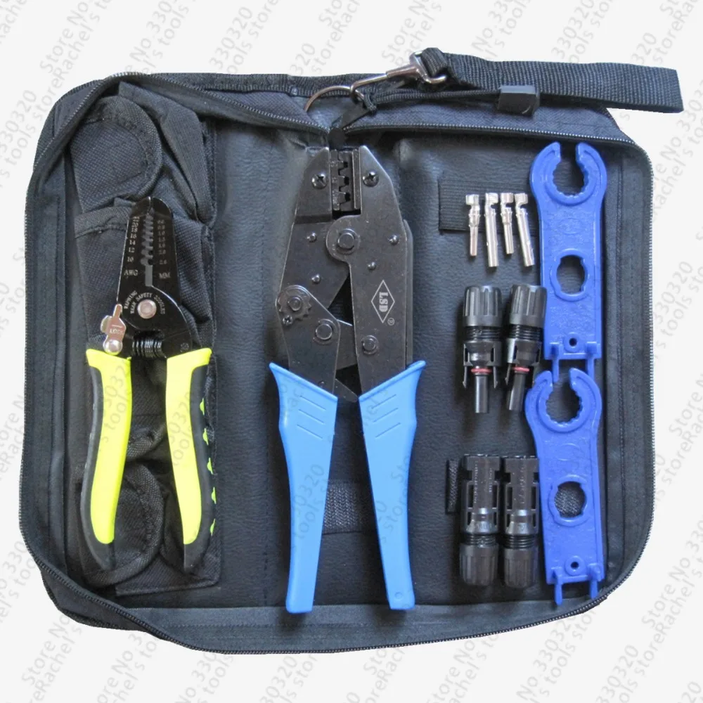 Solar-Hand-Tool-Sets-photovoltaic-crimping-tool-wire-stripping-plier ...