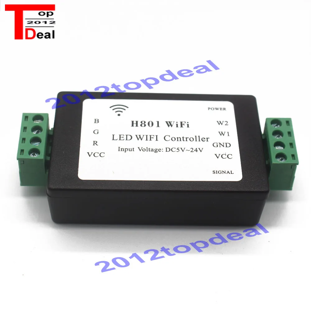 Led-l-mpada-de-luz-tira-h801-wifi-controlador-android-telefone-wlan ...