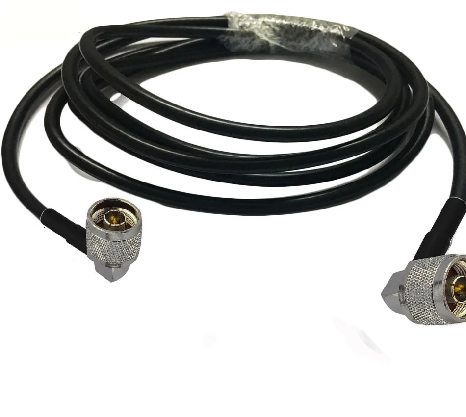 Rg58 50-3 Coaxial Cable N Male Right Angle To N Male 90 Degree ...