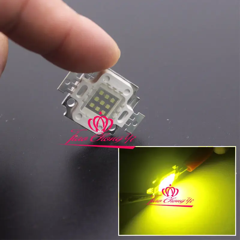 20W High Power LED Chip Yellow 590 595NM LED Lamp DC12v 1.3A 1PCS|lamp ...