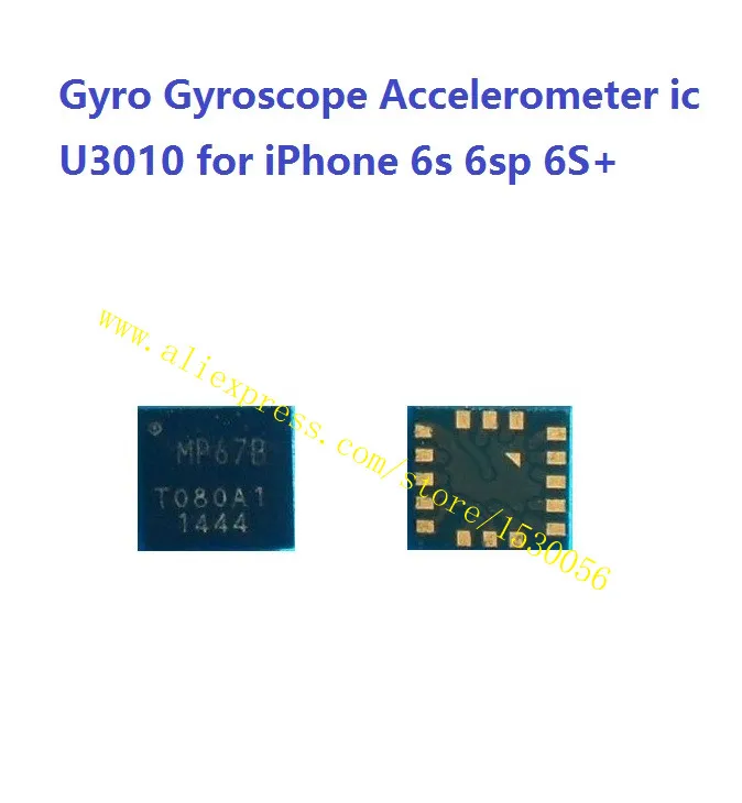 U3010 For Iphone 6s 6sp 6s Gyro Gyroscope Accelerometer Ic Chip Mpu 6700 12 Combo Accel And Gyro