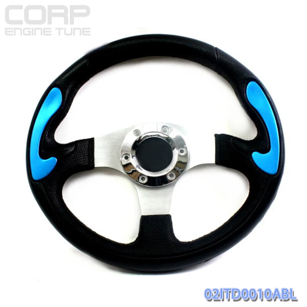 Free Shipping Racing Style 320mm Alloy Steering Wheel UNIVERSAL 0010 ...