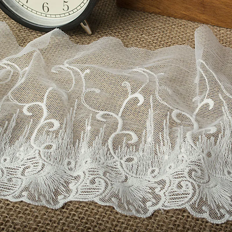 16cm high national wind embroidery lace mesh|lace up cowboy boots|mesh ...