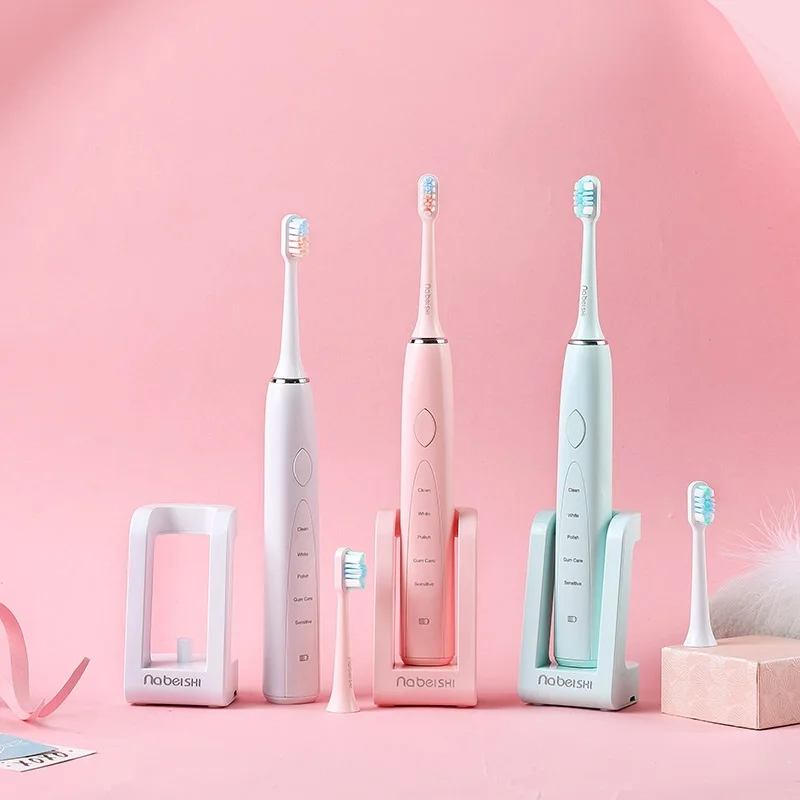 Sonic Electric Toothbrush Adult Timer Induction Charge Rechargeable ...