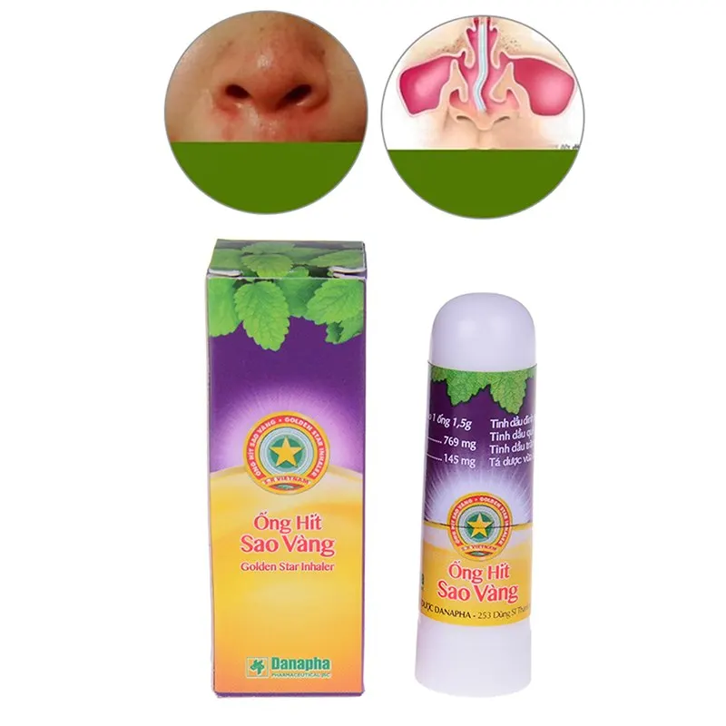 1Pcs Vietnam Mint Nasal Inhaler New Nasal Inhaler Smell Dizziness ...