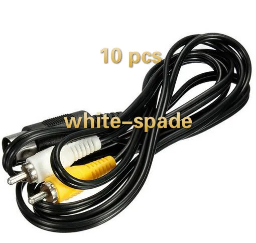 Cable de Audio y vídeo AV compuesto de 1,8 m, Cable principal para Sega ...